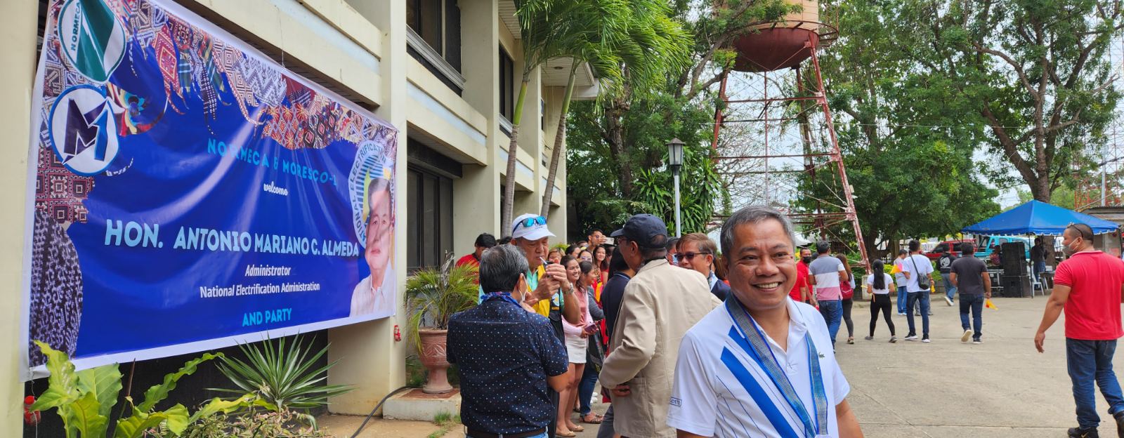 NEA Administrator AMA visits MORESCO-1, met with enthusiastic smiles ...