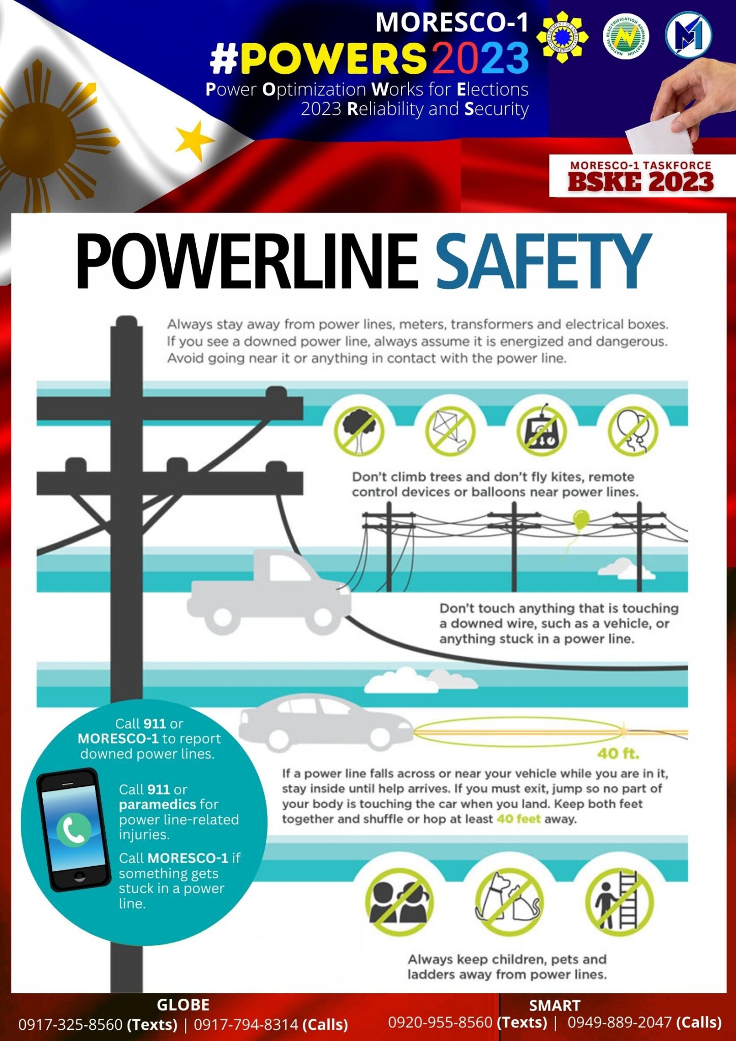 MORESCO-1 TASK FORCE BSKE 2023 POWERLINE SAFETY ADVISORY – MORESCO-1