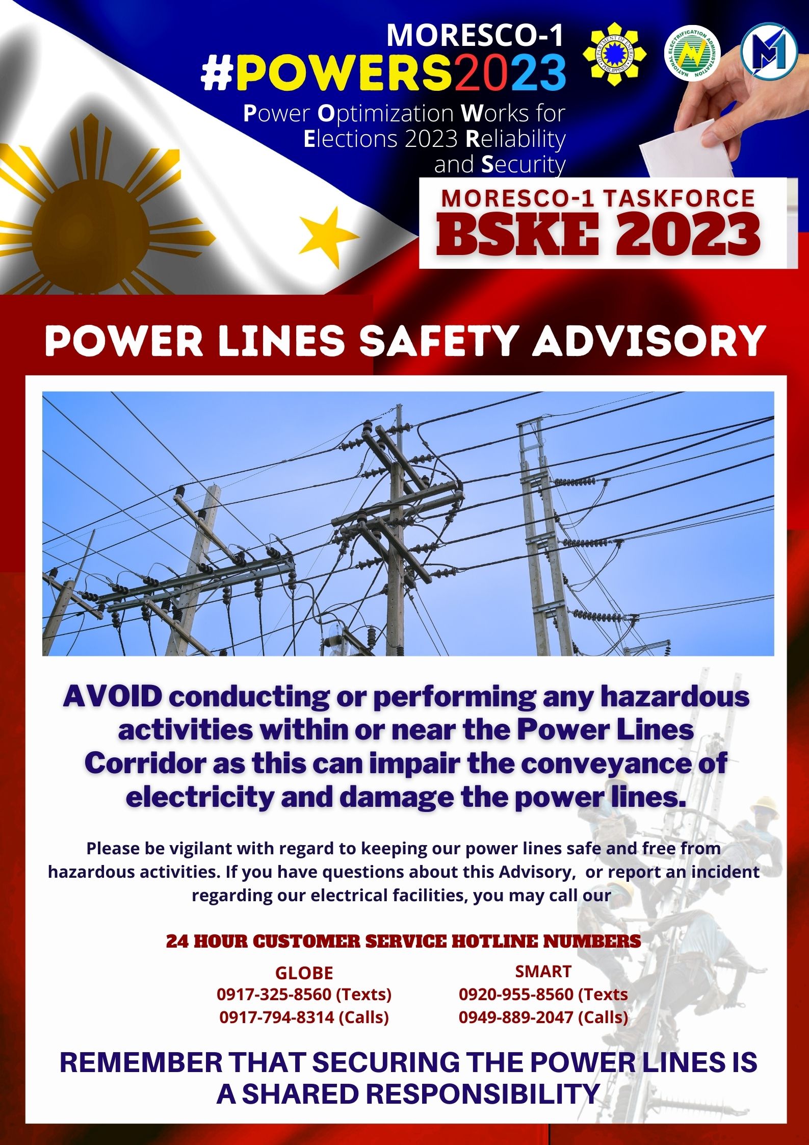 M1 TASK FORCE BSKE 2023 – POWER LINES SAFETY ADVISORY – MORESCO-1