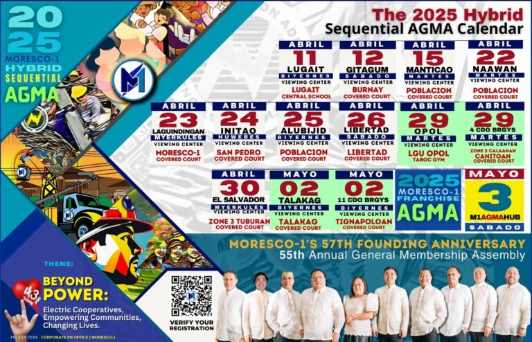 2025 AGMA ADVISORY —-SCHEDULES, VIEWING CENTERS & ZOOM LINKS FOR ...